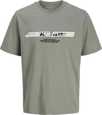 Jack & Jones Jcolido AOP Front Print Tee Ss Cre Pls