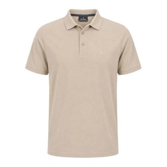 Ragman Polo M/M - - Tops - Herren - Beige - M
