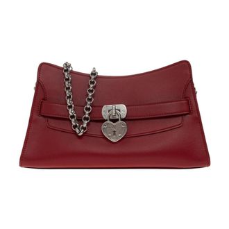 Alexander McQueen Locke Shoulder Mini - - Bags - Damen - Rot - ONE SIZE