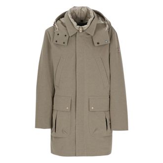 Peuterey Gepolsterter Mantel - - Coats - Herren - Beige - L