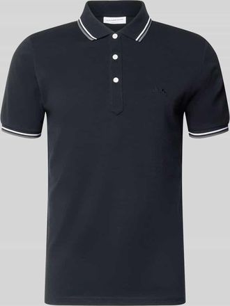 Lindbergh Relaxed Fit Poloshirt mit Kontraststreifen