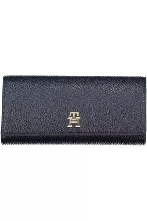 Tommy Hilfiger Th Wallet Geprägtes Leder Marineblau