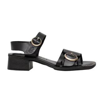 FLY London Ebli238 Sandales - Femme - Chaussures - Noir - Taille: 38 EU