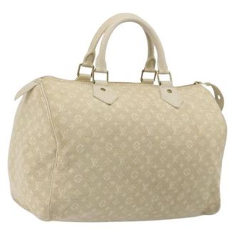 Louis Vuitton Pre-owned Monogram Mini Lin Hand Bag - - Pre-owned - Damen - Beige - ONE SIZE