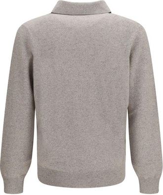 Brunello Cucinelli Cashmere Polo - Gray