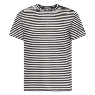 MC2 Saint Barth Dover Stripes T-Shirt - - Tops - Herren - Mehrfarbig - XL