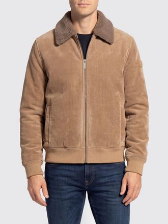 Colmar Bomber en velours avec col en fourrure