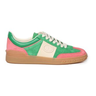 Valentino Garavani Femme, Chaussures, Multicolore, Taille: 40 EU Baskets en daim avec d&eacute;tail VLogo