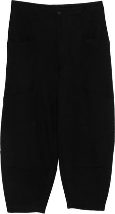 Transit Par-Such pantalon évasé à boutonnière - Noir