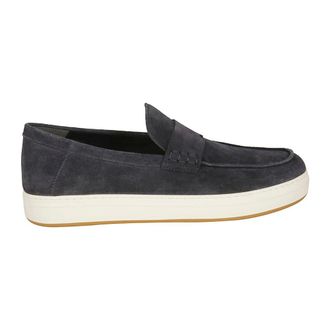 Hogan Homme, Chaussures, Bleu, Taille: 43 1/2 EU H668 H-Tv Mocassins