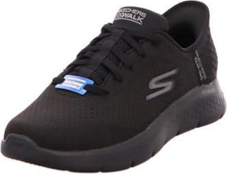 Skechers Homme Go Walk Flex-New World Basket, Black Textile/Synthetic, 43 EU