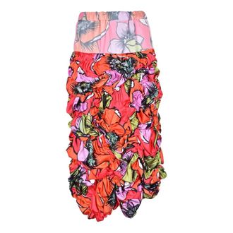 Comme Des Gar&ccedil;ons Femme, Jupes, Multicolore, Taille: 38 FR Longuette Drappeggiata