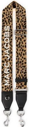 Marc Jacobs Bandouli&egrave;re The Cheetah Embroidered Logo Strap
