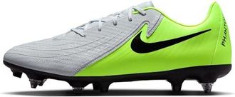 Nike Nike Homme Phantom Gx 2 Academy SG Low-Top-fußballschuh Chaussure de Football, Noir métallisé argenté, 42.5 EU