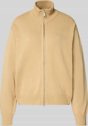 Carhartt Work in Progress Cardigan mit Label-Stitching Modell Kori