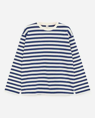 Arket Lockeres Langarmshirt -Blau