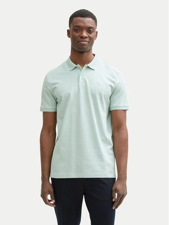 Tom Tailor Denim Poloshirt 1045587 Grün Regular Fit