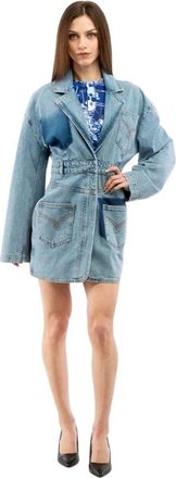 Moschino Femme, Robes, Bleu, Taille: 38 FR Short Dress
