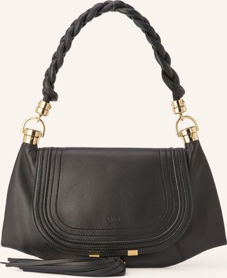 Chlo&eacute; Handtasche Marcie Foulard schwarz