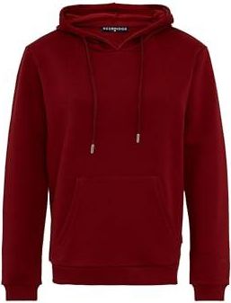 Red Bridge Redbridge Sweat &agrave; capuche confortable avec poche kangourou, look sweat-shirt d&eacute;contract&eacute; pour le quotidien et les loisirs, bordeaux, XXL