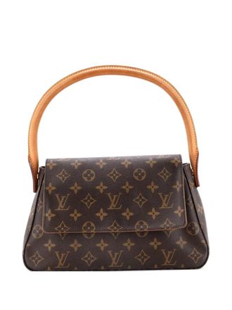 Louis Vuitton Looping Handbag Monogram Canvas Mini satchel - Braun