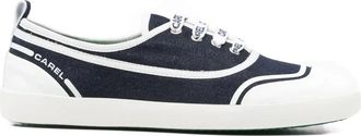 Carel Femme, Chaussures, Bleu, Taille: 40 EU Baskets en tissu denim