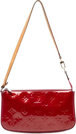 Louis Vuitton sac port&eacute; &eacute;paule Monogram Vernis Pochette Accessoires (2012) - Rouge