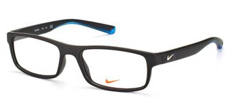 Nike Nike 7090 018 53 Brillengestelle, Schwarz (Matte Black/Crystal Photo)