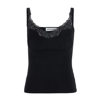 Self Portrait Tops - - Tops - Damen - Schwarzk - M