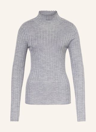 PESERICO Peserico Pullover Mit Glitzergarn grau