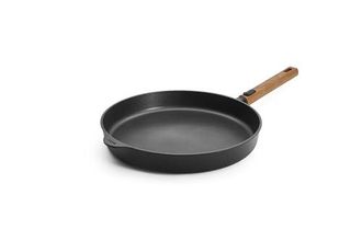 Woll Eco Logic QXR Po&ecirc;le plate en fonte daluminium - Compatible avec tous les types de plaques de cuisson - Sans PFAS - Diam&egrave;tre : 32 cm - Hauteur : 5 cm -