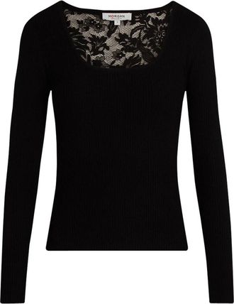 Morgan Damen 252-manon Pullover, Schwarz M, Medium