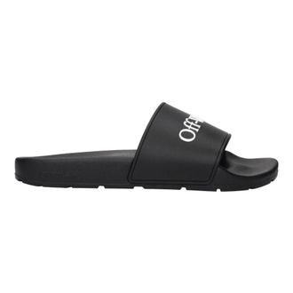 Off-white Owiu001Mat0011001 Baumwoll-Pantoletten - - Shoes - Damen - Schwarzk - 38 EU