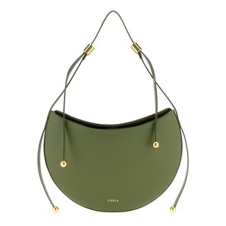 Furla Femme, Sacs, Vert, Taille: ONE Size Small Moonstone Shoulder Bag