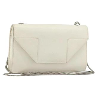Saint Laurent Pre-owned Vintage Schultertasche - - Pre-owned - Damen - Wei&szlig; - ONE SIZE