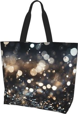 Generic Paillettes Argent&eacute;es Sac &Agrave; Bandouli&egrave;re D&eacute;contract&eacute; Sacs De Courses R&eacute;utilisable Sac A Main Femme Pour Voyage Universit&eacute; Gym