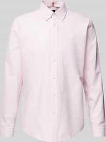 Boss Orange by Hugo Boss Regular Fit Freizeithemd mit Label-Stitching Modell Rickert