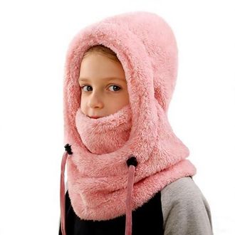 Generico Bonnet &agrave; capuche avec tour de cou | Collant polaire anti-vent, masques dhiver et de ski - pour homme et femme hiver activit&eacute;s ext&eacute;rieures ski, snowboa
