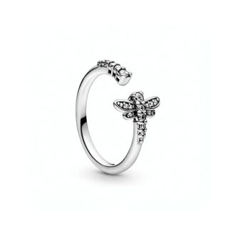 Pandora Femme, Accessoires, Gris, Taille: 50 MM Bague Libellule