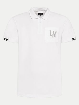 La Martina La Martina Poloshirt YMP015 JS324 Wei&szlig; Regular Fit
