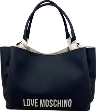 Love Moschino Femme, Sacs, Noir, Taille: ONE Size Grs Shopping Tote