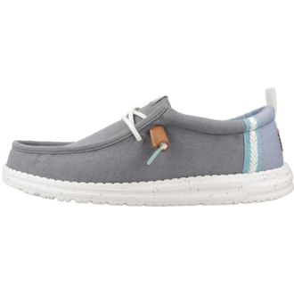 Hey Dude Homme, Chaussures, Gris, Taille: 44 EU Chaussures &agrave; Lacets en Lin d&Eacute;t&eacute;