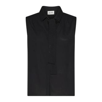 Silvian Heach Damen, Blusen & Hemden, Schwarzk, SGr&ouml;&szlig;e
