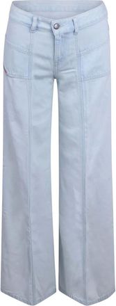 Diesel Femme, Jeans, Bleu, Taille: W27 Wide Jeans