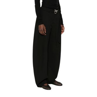 Pinko Pinko, Femme, Pantalons, Noir, Taille: 40 FR Pantalon de surv&ecirc;tement
