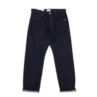 Amish Homme, Jeans, Bleu, Taille: W36 Selvedge Denim Wash Crink Jeans