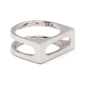 Tom Wood Single Cage Ring - - Accessories - Damen - Grau - 60 MM