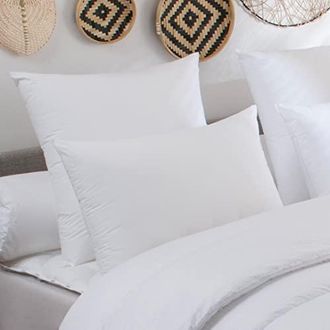 Dodo Oreiller Air Control Moelleux 65x65 cm - Enveloppe Tencel et Coton - Garnissage Synth&eacute;tique Polyester Coolcontrol - Confort H&ocirc;tel Respirant - Lavable 