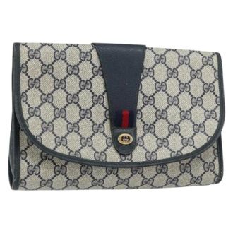 Gucci Pochette en plastique Pre-owned - Femme - Pre-owned - Bleu - Taille: ONE Size