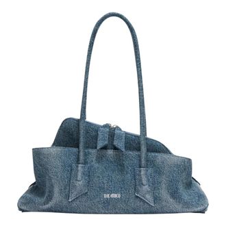 The Attico La Passeggiata Kleine Henkeltasche - - Bags - Damen - Blau - ONE SIZE